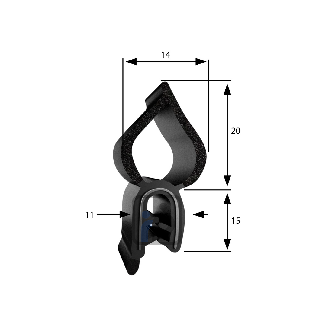 Pinch Weld Rubber Seals | PVC Pinchweld & Door Seals